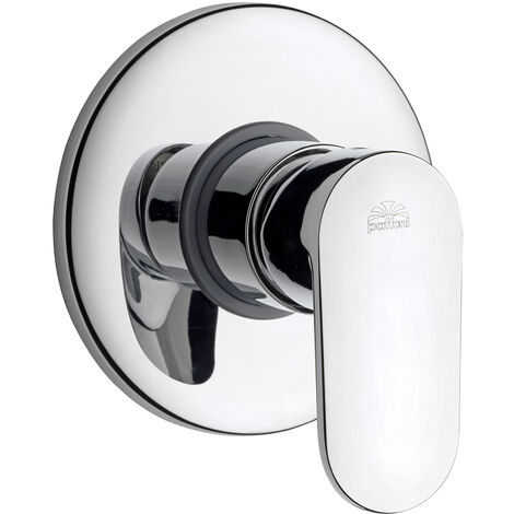 Mitigeur de douche à encastrer Paffoni Candy en laiton chromé poli