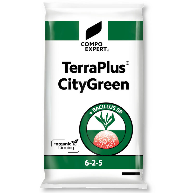 COMPO EXPERT TerraPlus CityGreen 20 kg Engrais pour gazon Engrais pour ...