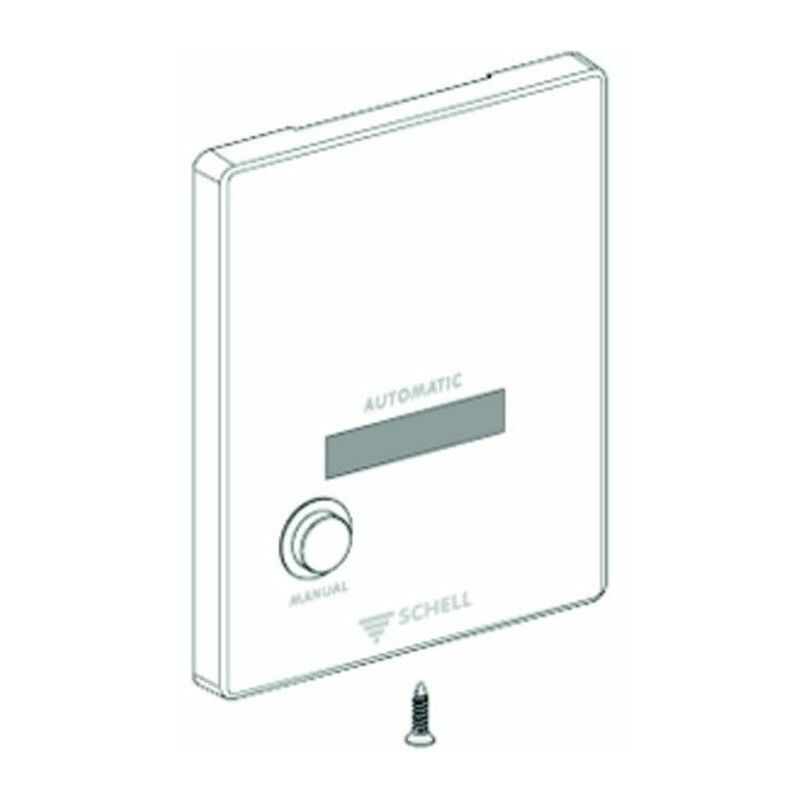 Placca WC SCHELL EDITION E man.