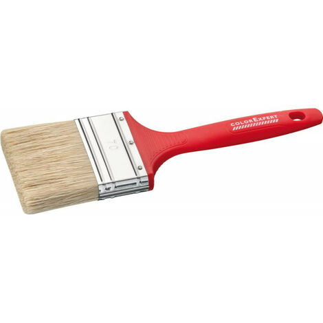 Spazzo piatto 70 mm 6 ° spessore impugnatura in plastica