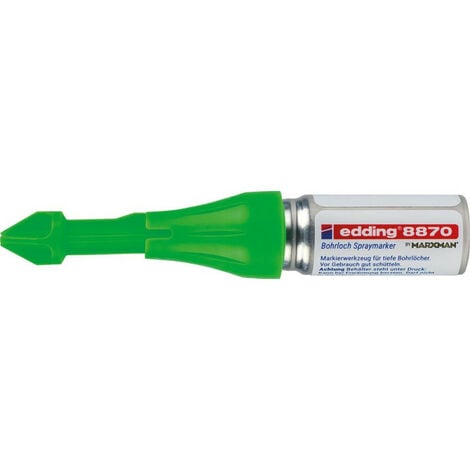 Marcatore per fori di perforazione 8870 fluo edding verde