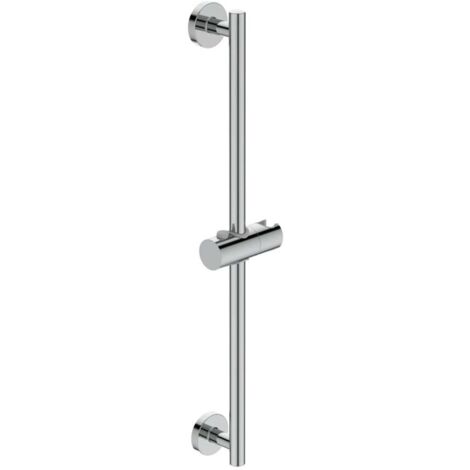 Asta doccia IDEALRAIN M&S con cursore a spinta girevole cromato da 600 ...
