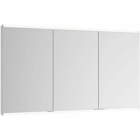 Mobile a specchio Royal Modular 2.0 1000x700x120mm anodizzato argento ...