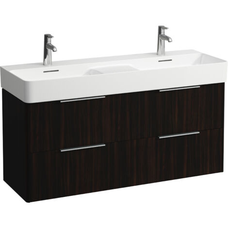 Mobile lavabo VAL 520 x 1180 x 390 mm LAUFEN olmo scuro