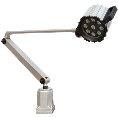 ELMAG LED-Arbeitsleuchte lang, unten mit Quadratarm