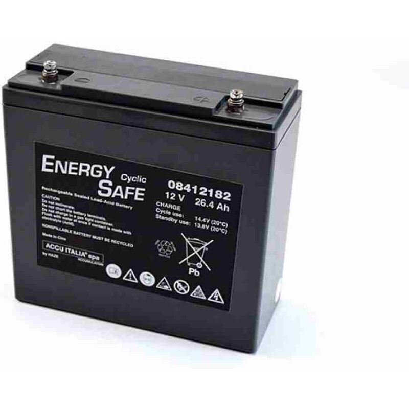 Batterie VRLA Pb AGM Energy Safe Cyclic Series 12 V 26,4 Ah C20 (FM5)