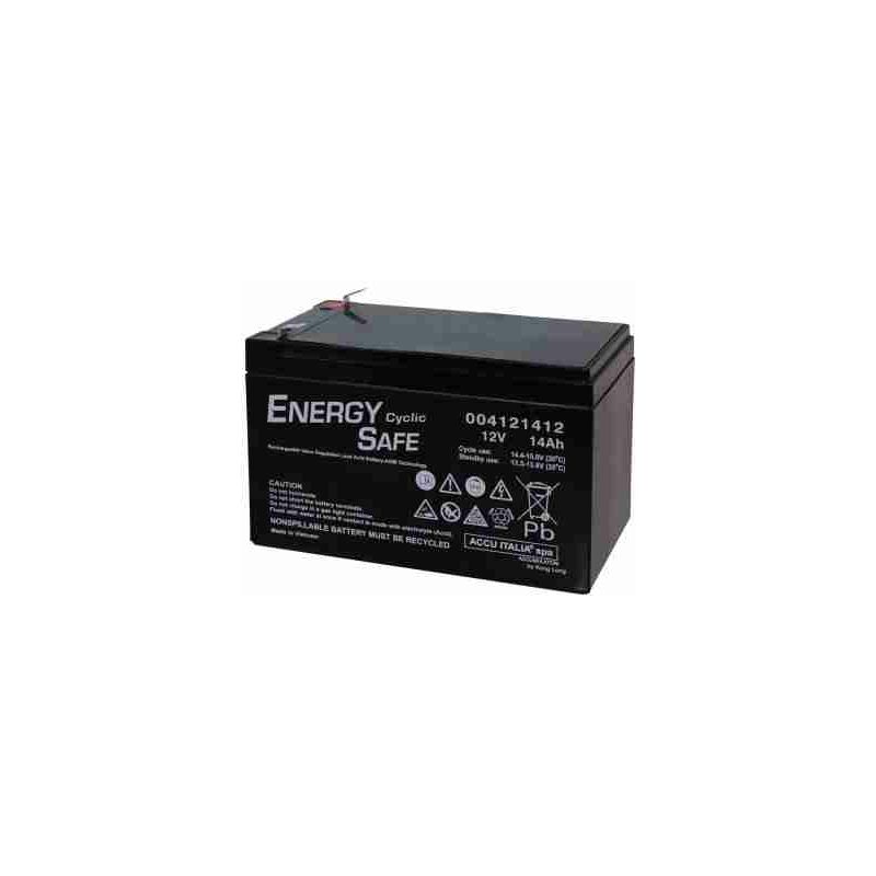Batterie VRLA Pb AGM Energy Safe Cyclic Series 12V 14Ah C20 (F2)