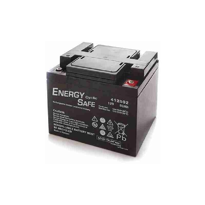 Batterie VRLA Pb AGM Energy Safe Cyclic Series 12V 50Ah C20 (FM6)