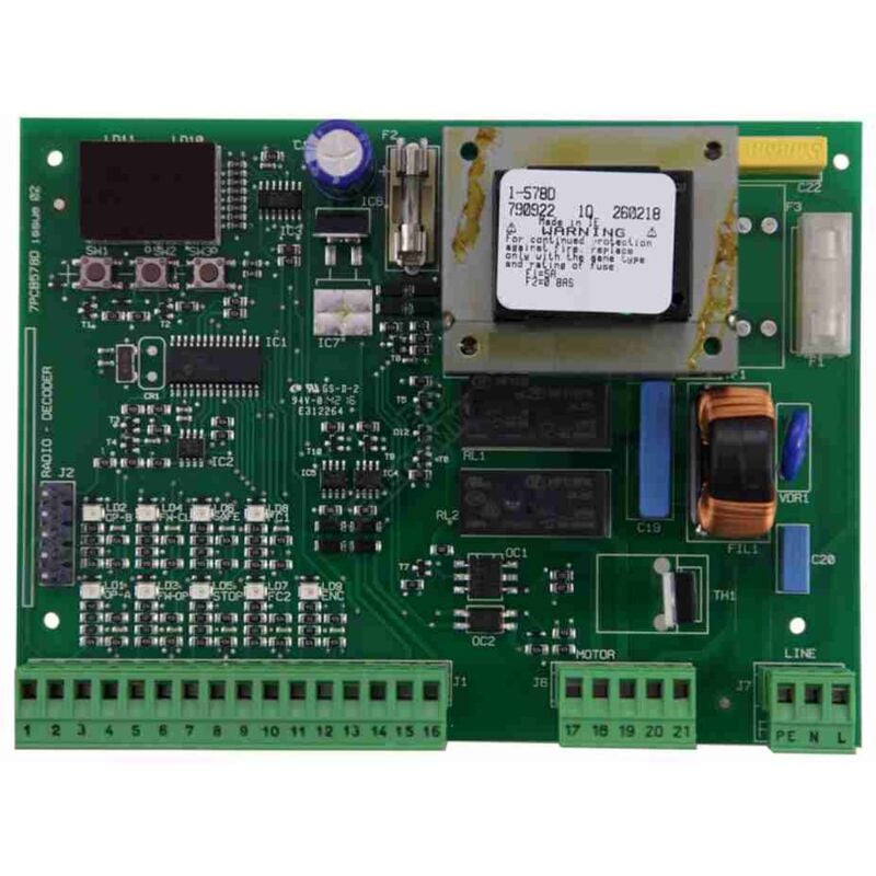 Carte électronique 578d Installation à distance Commande électronique Faac 790922
