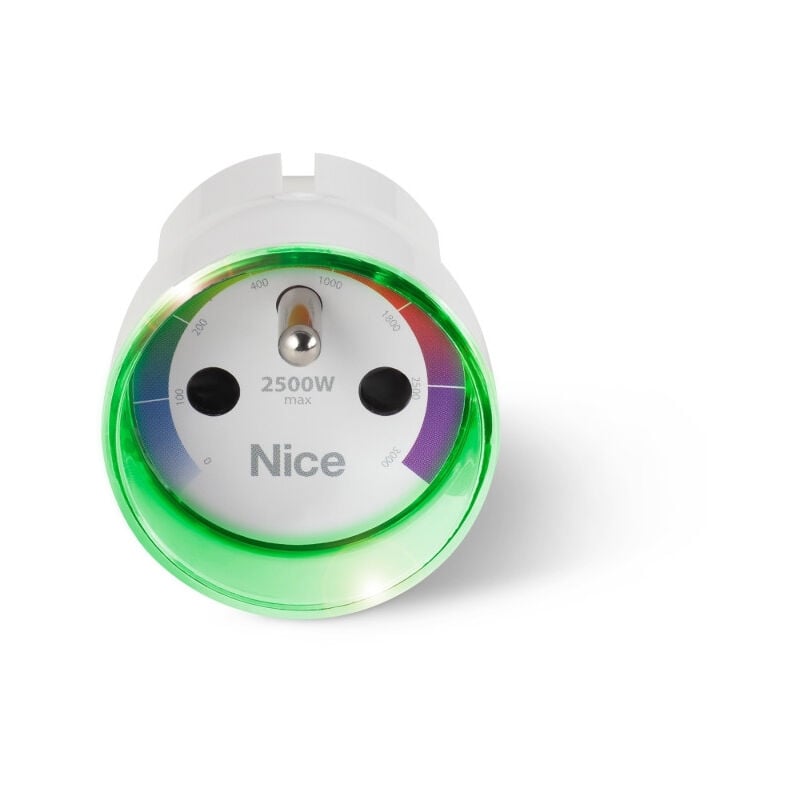 Prise intelligente NICE PLUG-CONTROL E Type E 868,4 MHz