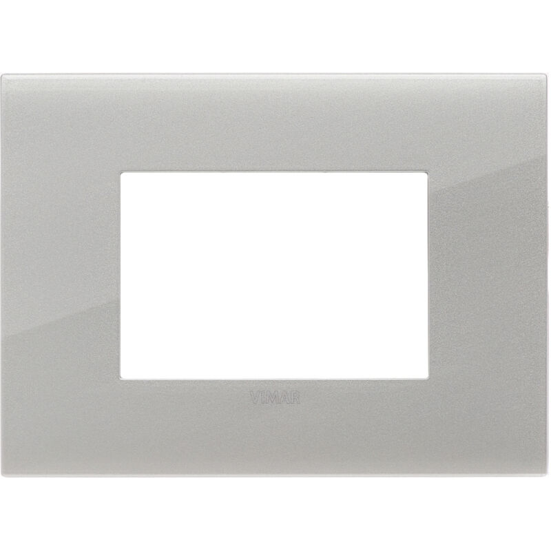 VIMAR - 19953.03 Plaque de fixation argentée 3M