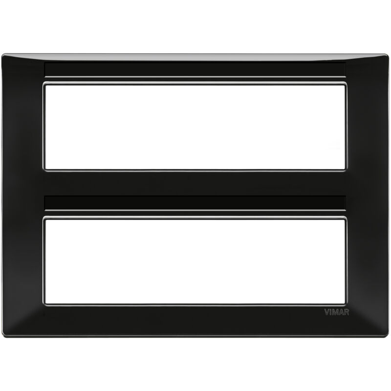 VIMAR - 14690.05 Plaque d'immatriculation noire 14M