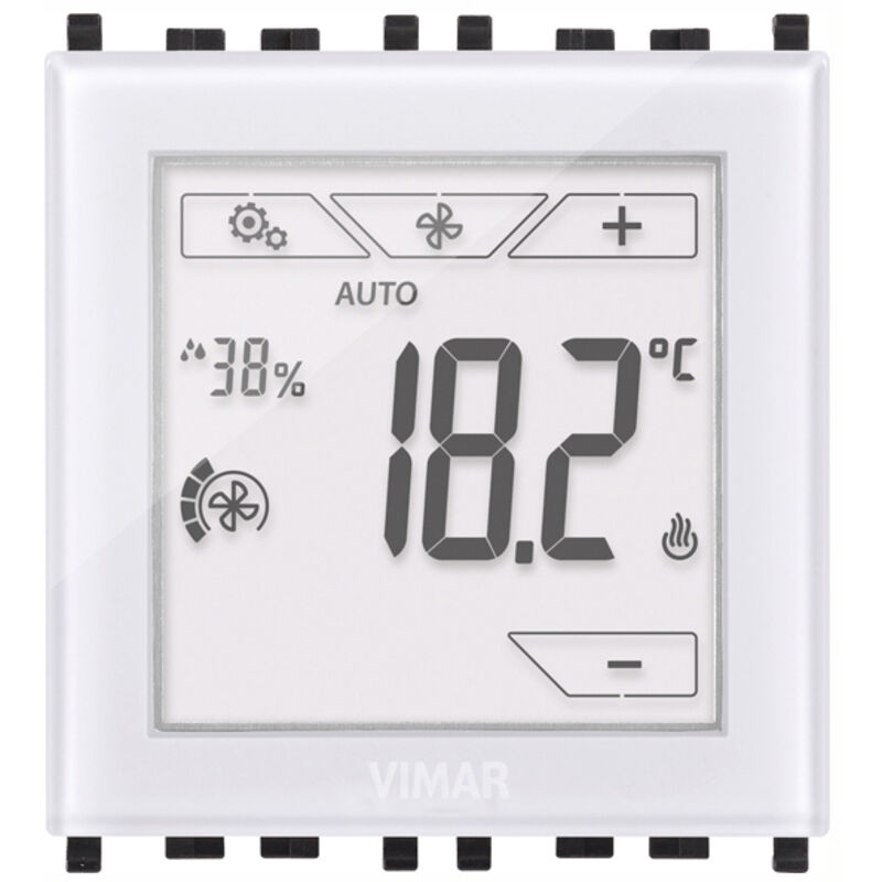VIMAR - 02951.B Thermostat tactile domotique 2M blanc