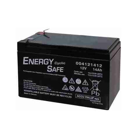 Batterie VRLA Pb AGM Energy Safe Cyclic Series 12V 14Ah C20 (F2)