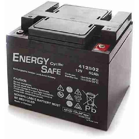 Batterie VRLA Pb AGM Energy Safe Cyclic Series 12V 50Ah C20 (FM6)
