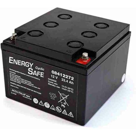 Batterie VRLA Pb AGM Energy Safe Cyclic Series 12 V 33,4 Ah C20 (FM5)
