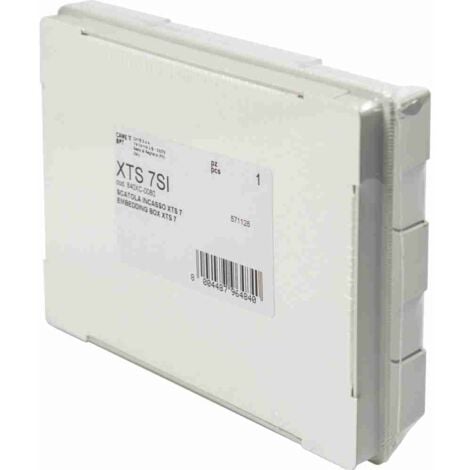Boîtier de montage encastré Xts 7 CAME BPT XTS 7SI 840XC-0080