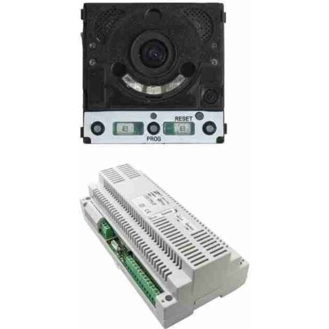 Interphone vidéo mains libres avec écran LCD CAME BPT FUTURA X1 BK 62100530