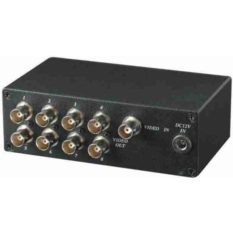 CD108HD - Distributeur de signaux vidéo HDCVI/CVBS/AHD/TVI 8 OUT