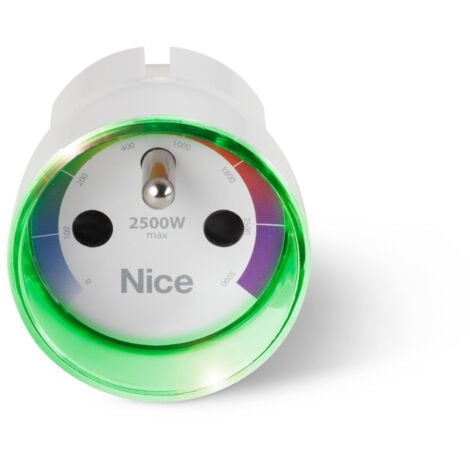 Prise intelligente NICE PLUG-CONTROL E Type E 868,4 MHz