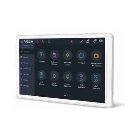 Clavier à écran tactile Riscontrol RP432KPTZEUA avec Z-Wave, écran 8 ...
