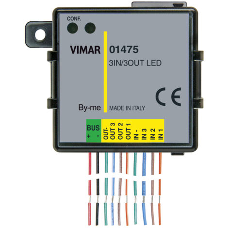 Module domotique LED VIMAR - 01475 3 entrées 3 sorties