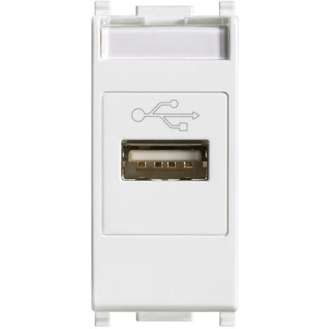 VIMAR - 14345 Prise USB blanche