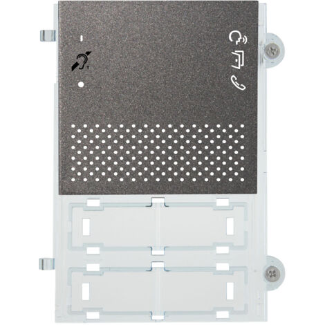 VIMAR - 41102.02 Module audio frontal Pixel Teleloop, couleur ardoise