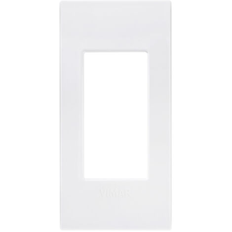 VIMAR - 19666.74 Plaque d'immatriculation classique 1MP, blanche