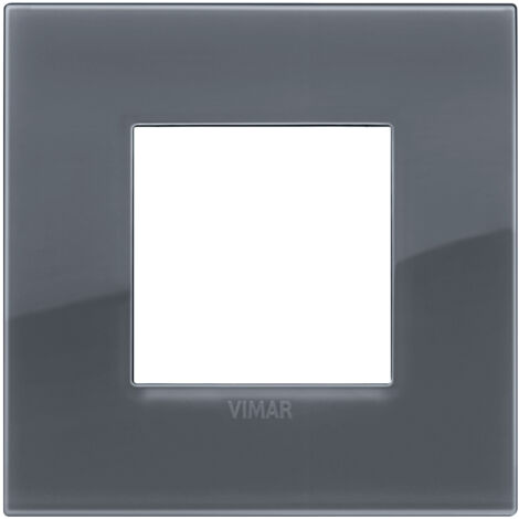 VIMAR - 19642.61 Plaque réflexe Classic 2M, gris fumé