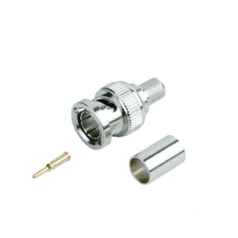 APBC13M - Connecteur à sertir micro BNC mâle pour RG174