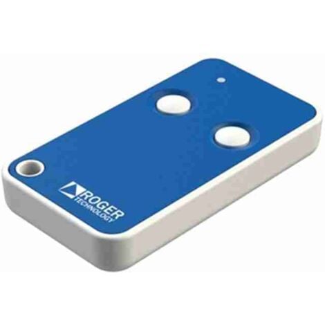 Roger - E80/TX2R/RC RADIOCOMMANDE 2 CANAUX ROLLING CODE 433,92 MHZ AVEC ...