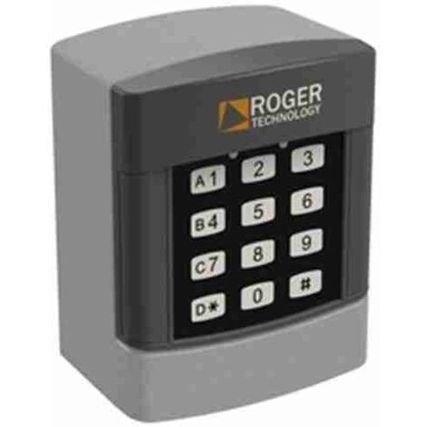 Roger - CLAVIER NUMÉRIQUE "TOUCH" À 12 CHIFFRES H85/TTD/TRIX AVEC FIL ...