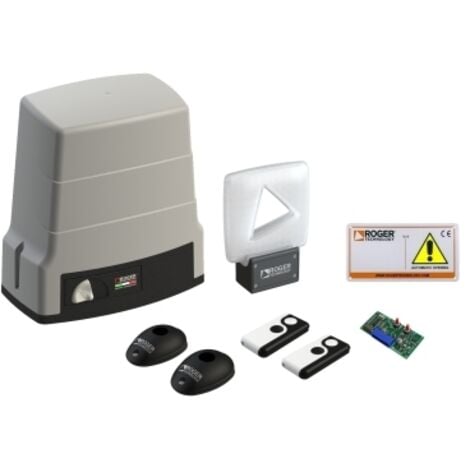 Roger - KIT BH30/806 KIT MOTORÉDUCTEUR POUR PORTES COULISSANTES -1000KG ...