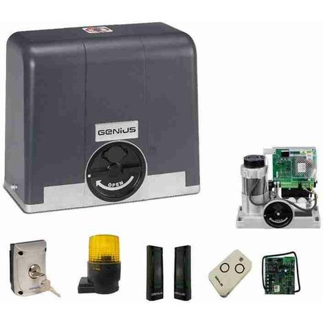 104001 Kit Genius Faac Milord Blizzard Automatisme Portail Coulissant ...