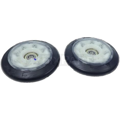 AGM75510754 KIT 2PZ RULLO RUOTE PULEGGIA TAMBURO ASCIUGATRICE LG SERIE ...