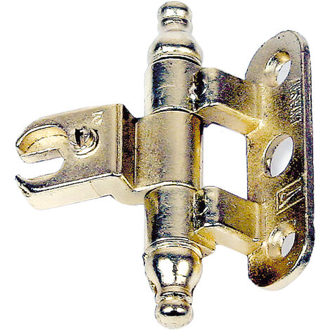 CERNIERA PER MOBILI 'A0059' bronzata -- 46x14x14 mm. -- DF 3069250