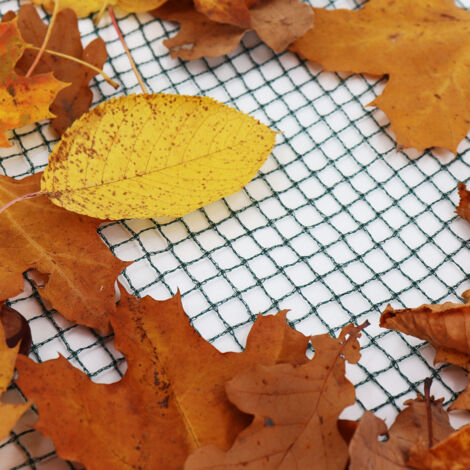 Filet de bassin 4m x 10m Filet de couverture en feuilles Filet de silo ...