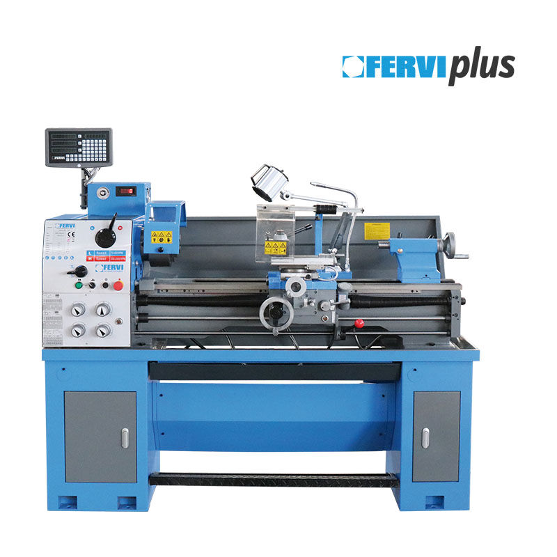 Torno inversor para metal con display 400v Fervi T998/400VI3A