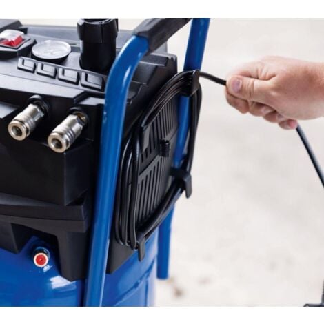 Compresor de aire vertical 50 lt 10 bar con kit de 13 accesorios Scheppach hc51v