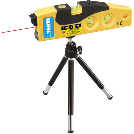 Mini nivel laser con tripode Fervi 0449