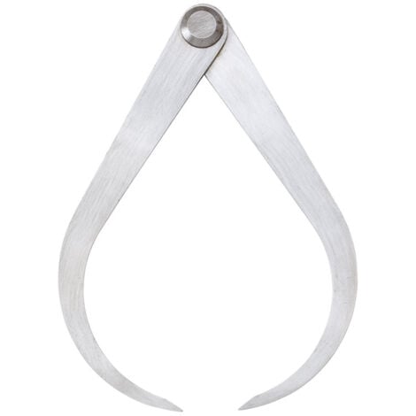 Compas con punta de espesor exterior para metal 200 mm Fervi C028/200