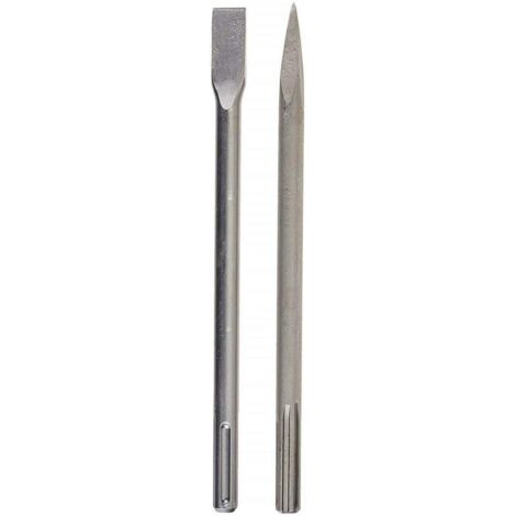 SET CHISEL PLANO Y DE PUNTA SDS-MAX PARA MARTILLO PERFORADOR SCHEPPACH ...