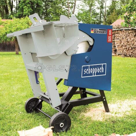 SIERRA CIRCULAR TAMAÑO BASCULANTE REGISTROS 505 MM SCHEPPACH HS520