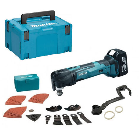Outil multifonctions 18V LXT (1 x 5.0 Ah) avec accessoires en MAKPAC ...