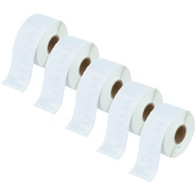 vhbw Set 5x Label Roll 36mm x 89mm (260 Label) Replacement for Dymo ...