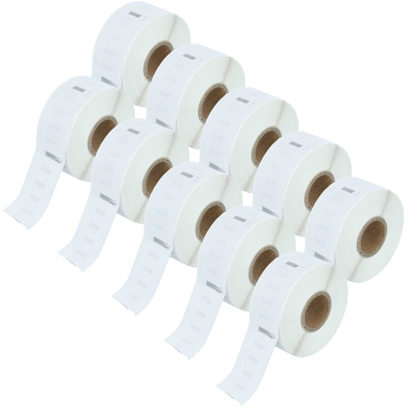 vhbw 10x Label Roll 19mm x 51mm (220 Label) compatible with Dymo ...