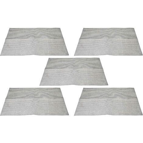 vhbw 5x Filter Fleece Filter compatible with Siemens 60 cm Extractor ...