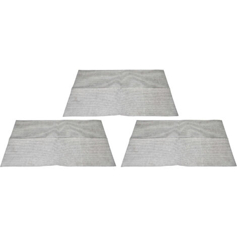 vhbw 3x Filter Fleece Filter compatible with Klarstein 60 cm Extractor ...