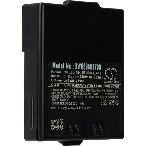 vhbw Battery compatible with Zebra WS5001-0F2J3020ENA Mobile Computer ...